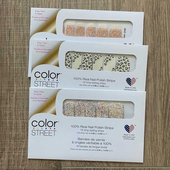 Color Street | Makeup | Color Street Overlay Bundle Rose Gold Sugar ...